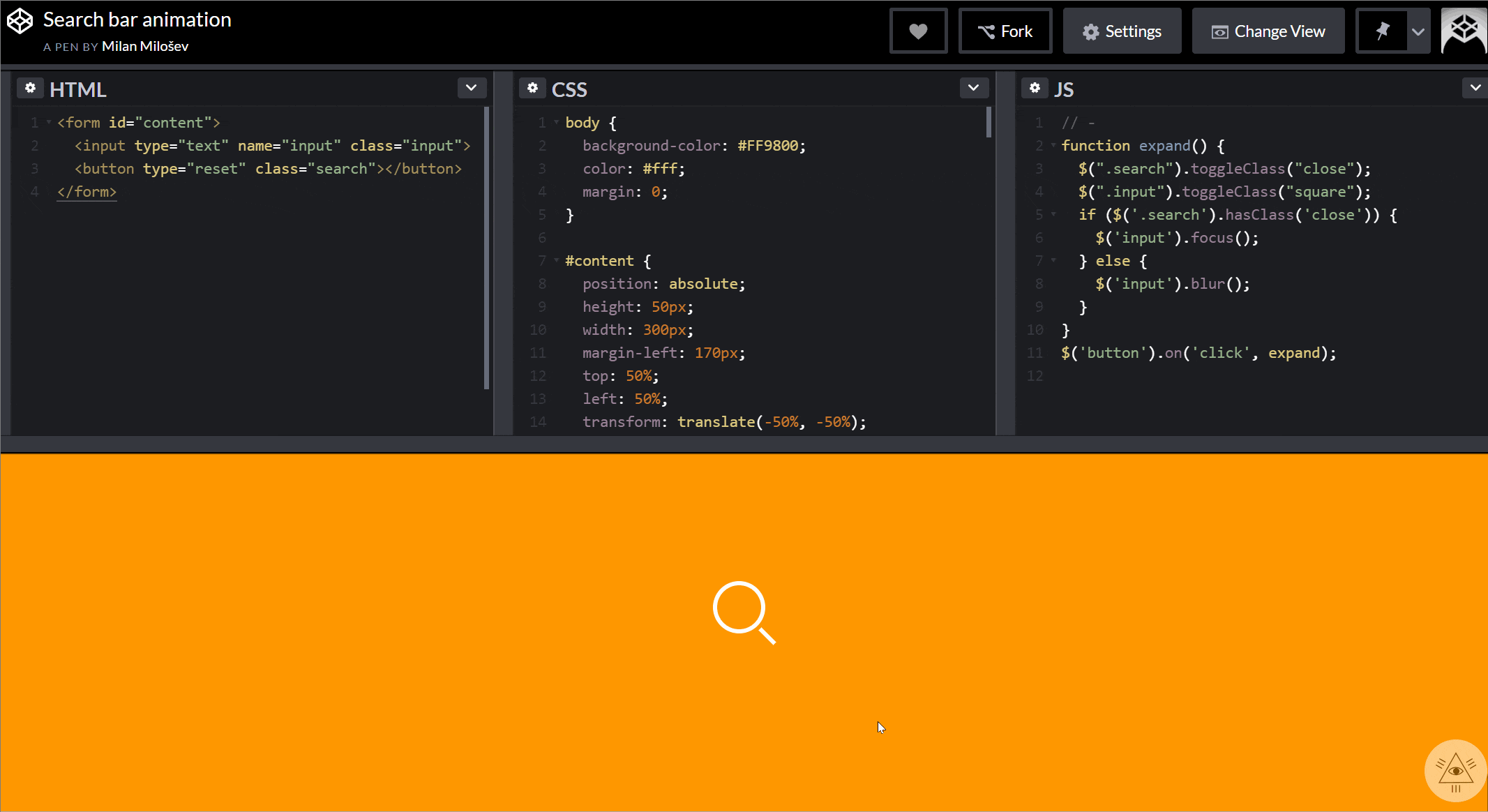 20 Creative Search Bar Design Inspirations With HTML CSS Bootstrap