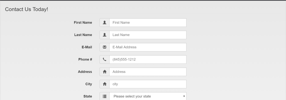 50 Best Free Bootstrap Form Templates And Examples In 2019