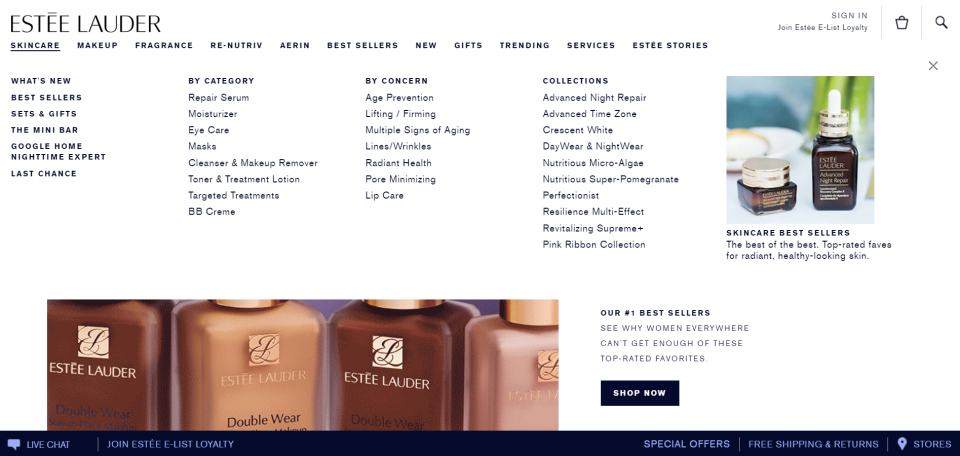 10 Best Mega Menu Examples for Reference in 2019